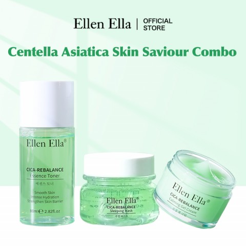 Ellen Ella Centella Asiatica Rebalancing and Calming 3-Piece Set