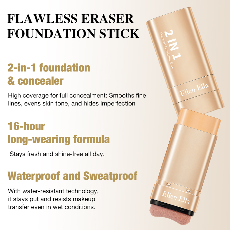 New product launch-2 PCS 1590-Ellen Ella Concealer Foundation Stick ...