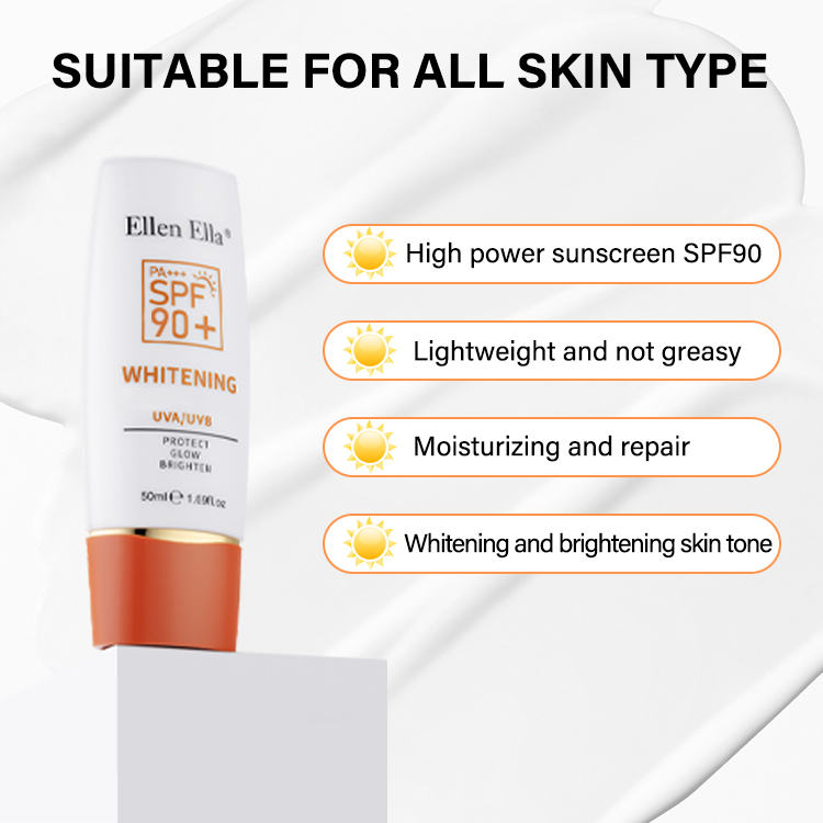Whitening sunblock - SPF 90+ PA+++ -UVA UVB Blue Light Protection