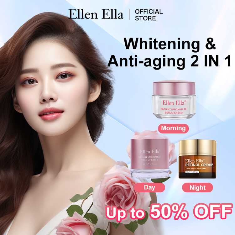 Ellen Ella Whitening & Anti-aging 2 IN 1-Get rid of dull and aging skin