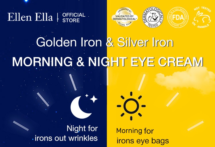 1099 get 2 tubes eye cream- ELLEN ELLA Morning & Night Eye Cream ...