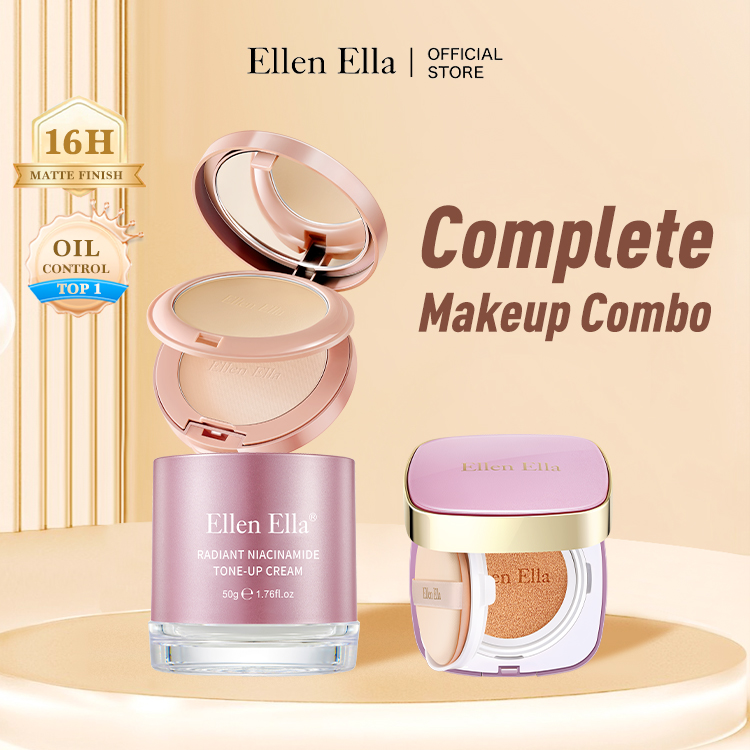 Ellen Ella Complete Makeup Combo-High Concealer-Oil control-SPF 30+PA++ ...