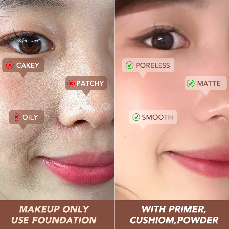 Ellen Ella Complete Makeup Combo-High Concealer-Oil control-SPF 30+PA++ ...