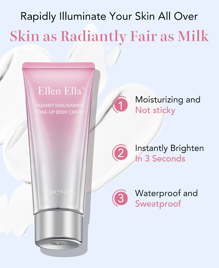 Ellen Ella Radiant Niacinamide Tone-Up Body Cream