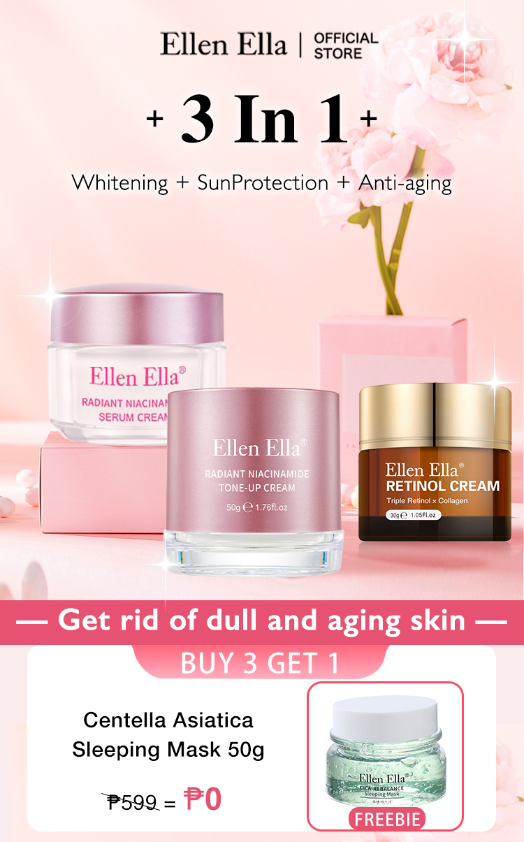 Ellen Ella Whitening &SunProtection& Anti-aging 3 IN 1-Get rid of dull ...