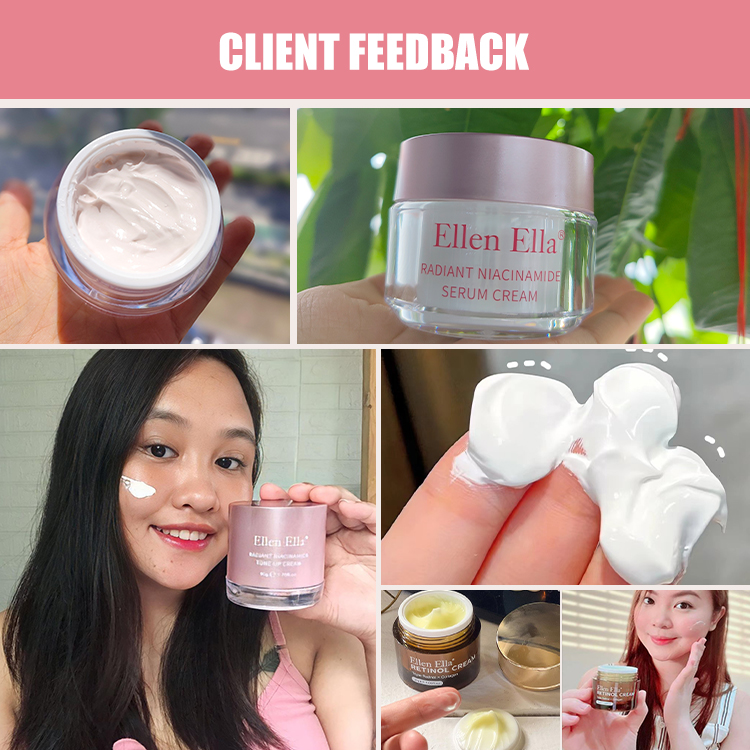 BUY NOW GET GINSENG SOAP FREE-ELLEN ELLA GlowCycle Cream Combo -Niacinamide Cream for Morning ...