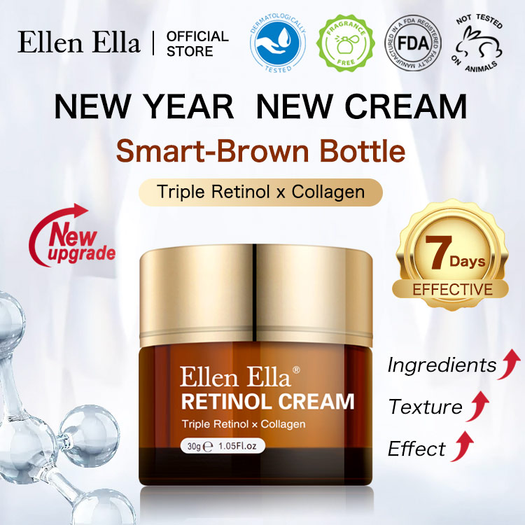 Buy 1 get 3 free - Upgrade Ellen Ella Retinol Face Cream - Effect ...