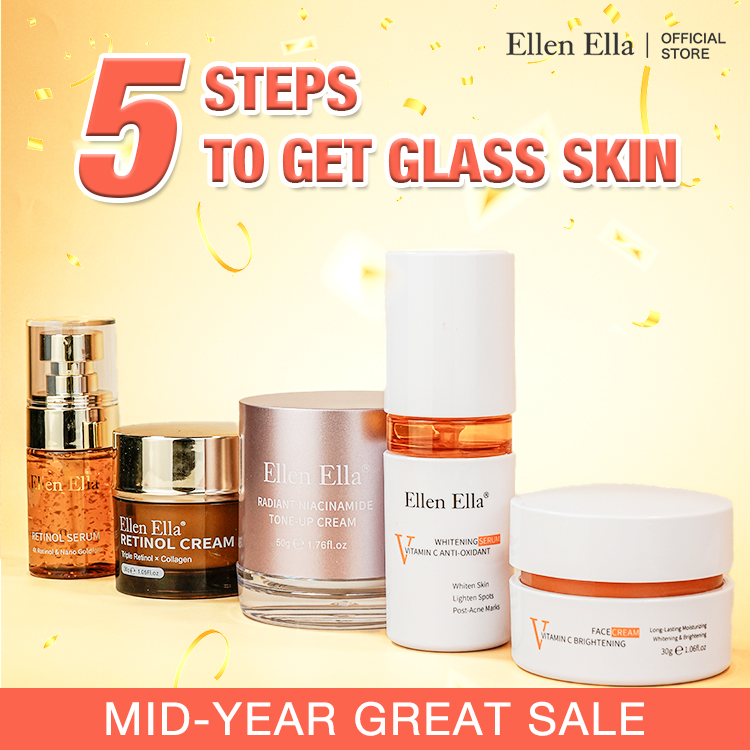 ELLEN ELLA Upgraded scientific skin care kit- 1+1>2-Restore youthful ...