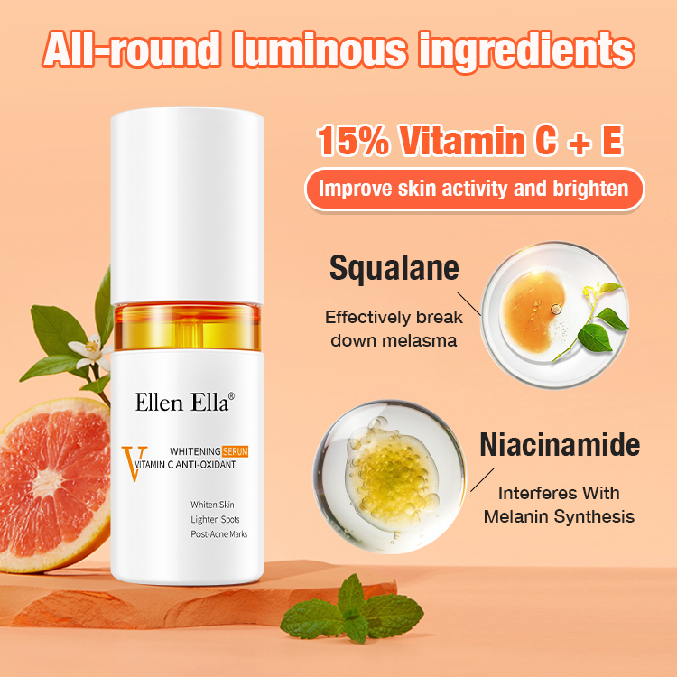 ELLEN ELLA Upgrade Vitamin C Whitening Face Serum 30ml
