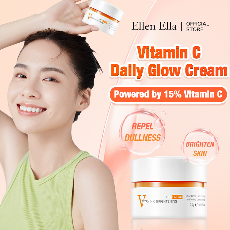 ELLEN ELLA Upgrade Vitamin C Whitening Face Cream 30g
